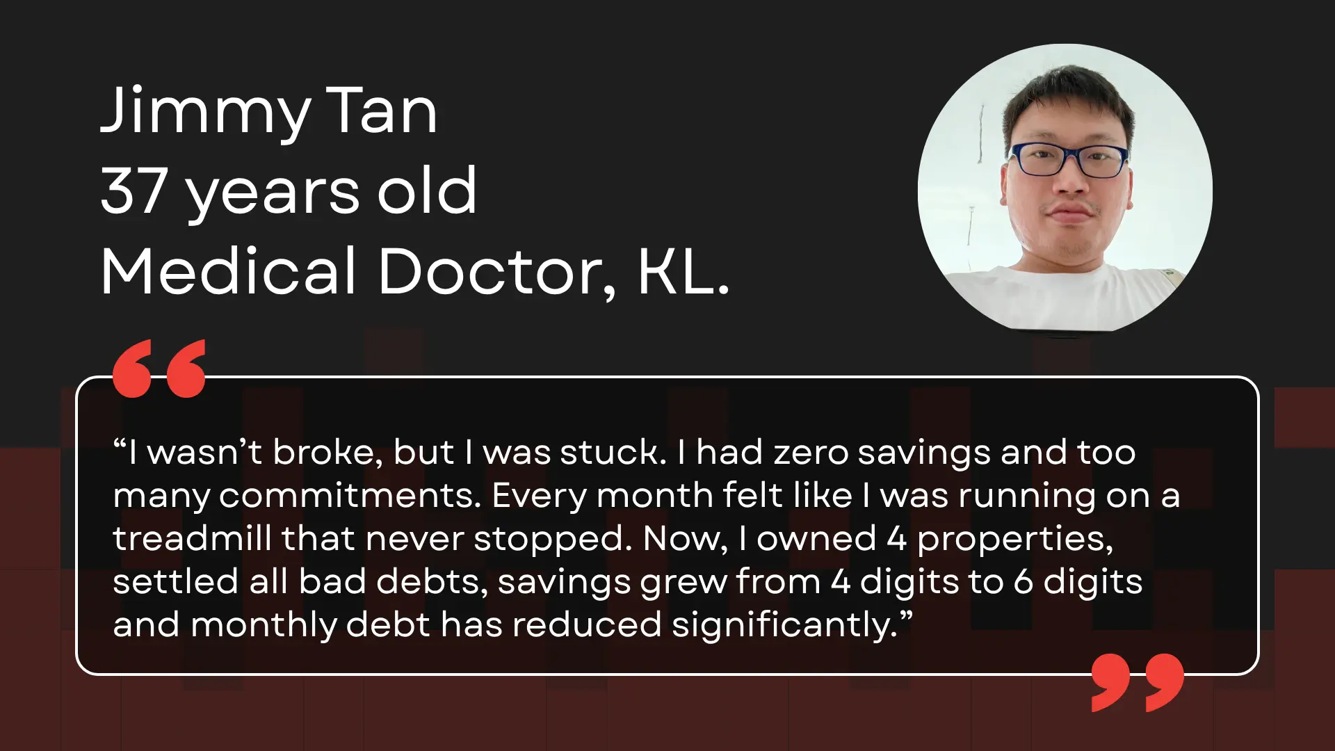 Overcoming Fear: Dr. Jimmy Tan's Journey To 4 Properties